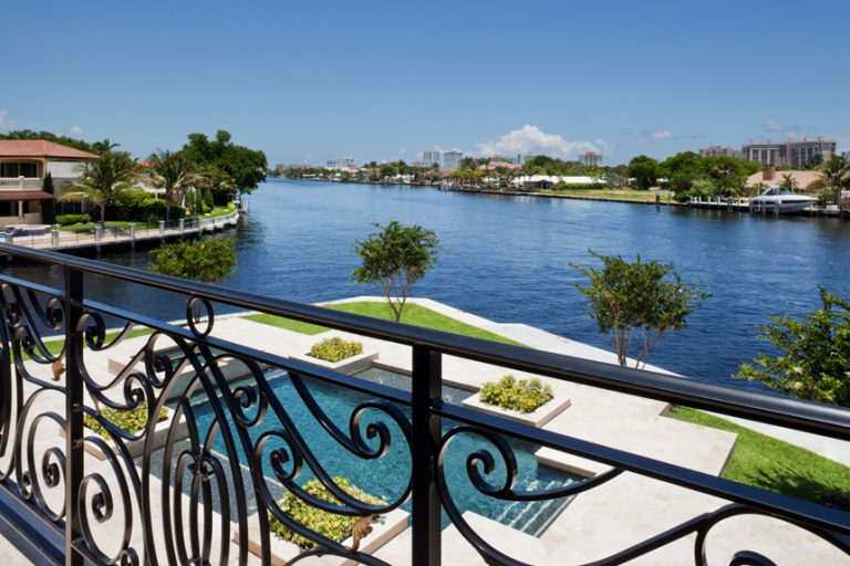French Chateau – Ocean Blue