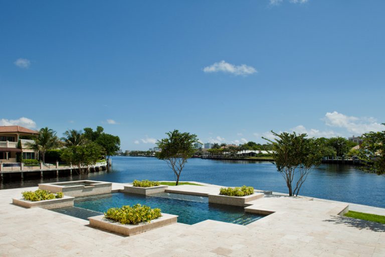 French Chateau – Ocean Blue